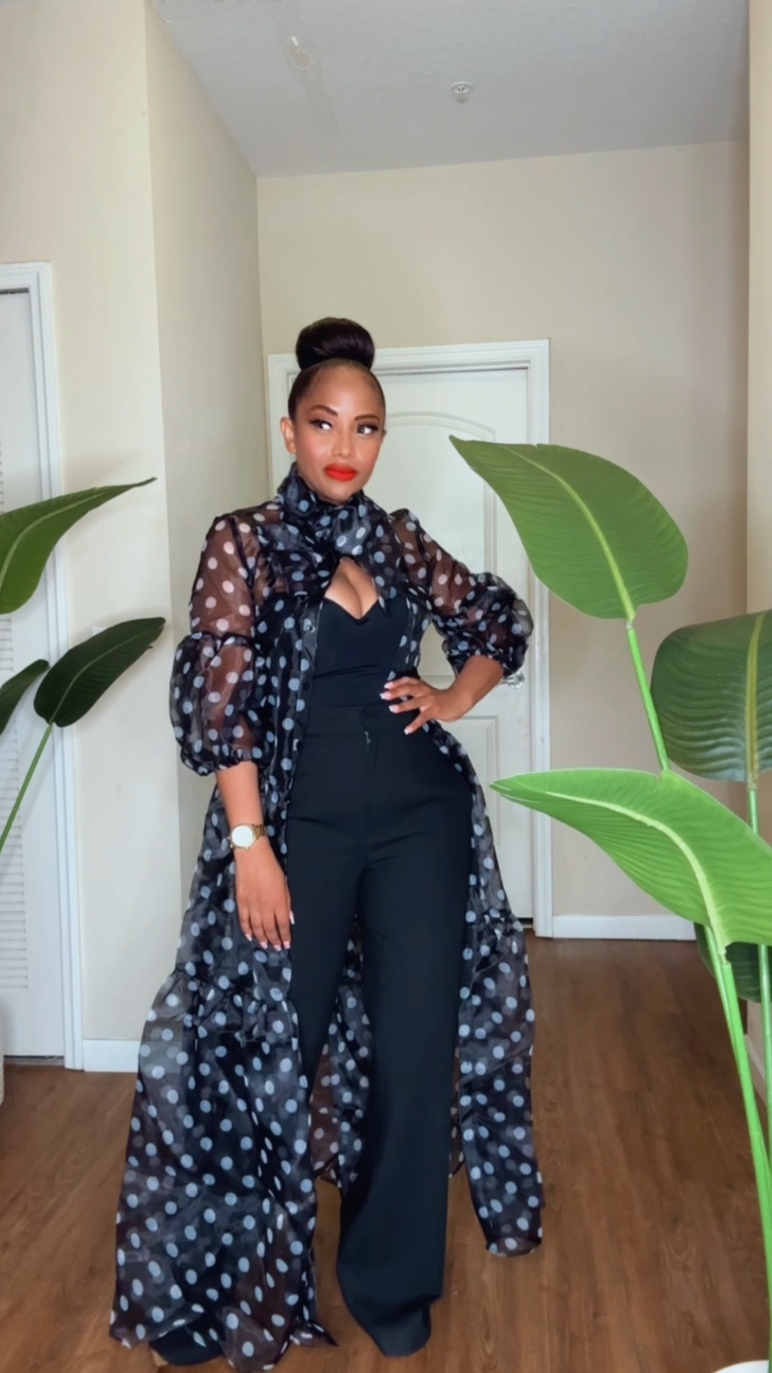 “Make a statement" sheer duster – Shop Thalie Rose